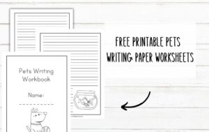 FREE Printable Pets Writing Worksheets - My Printable Education
